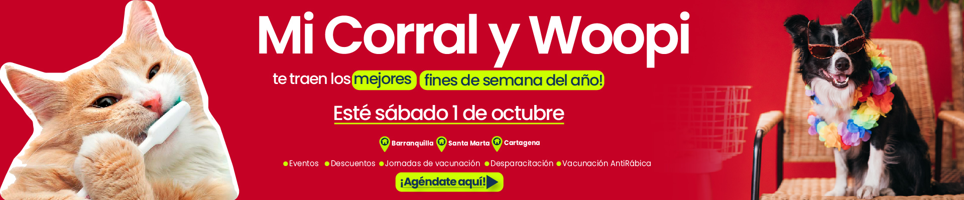 EVENTOS 1 DE OCTUBRE DEL 2022